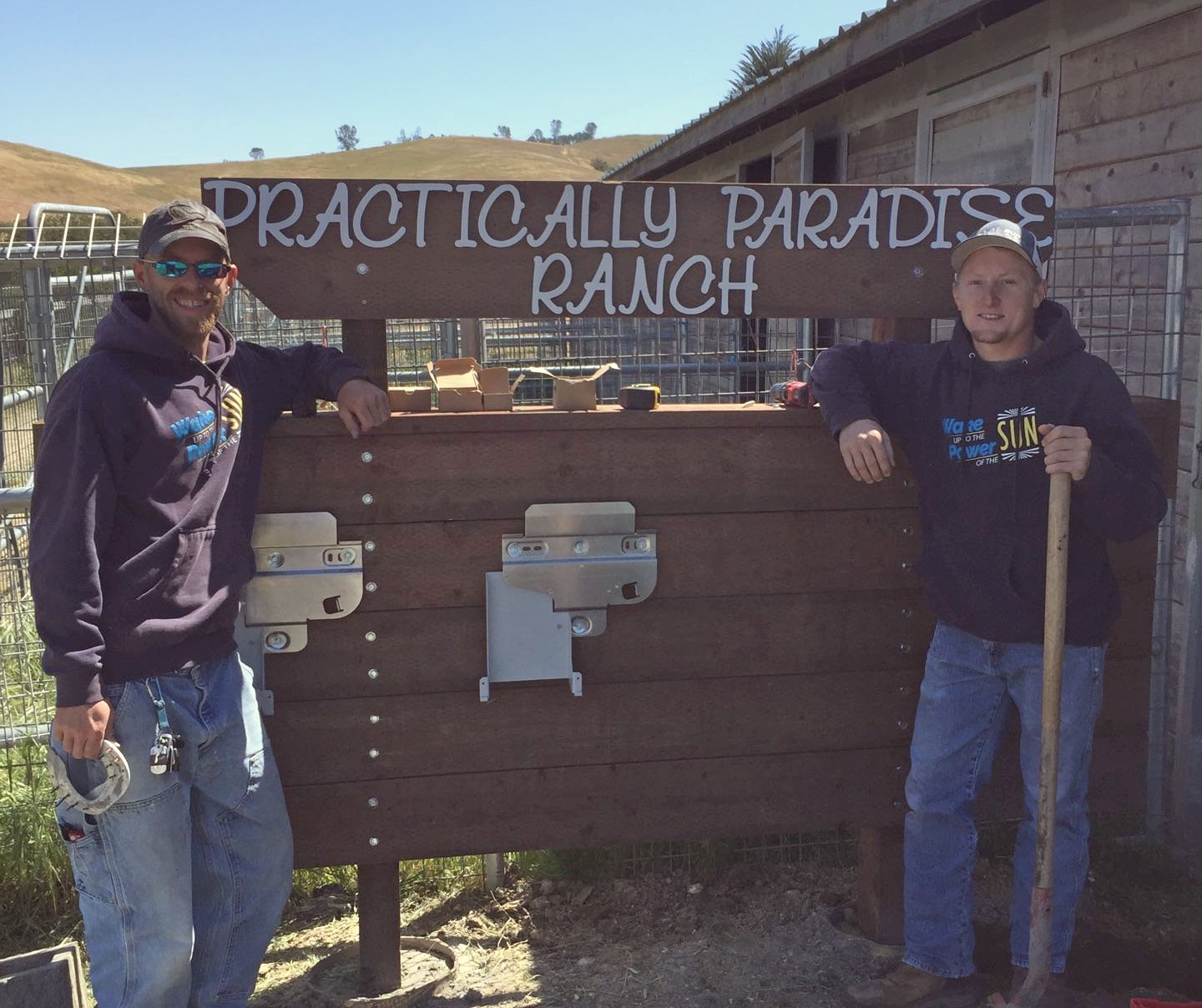 Solar installation crew photo of the week - Templeton solar customer ...