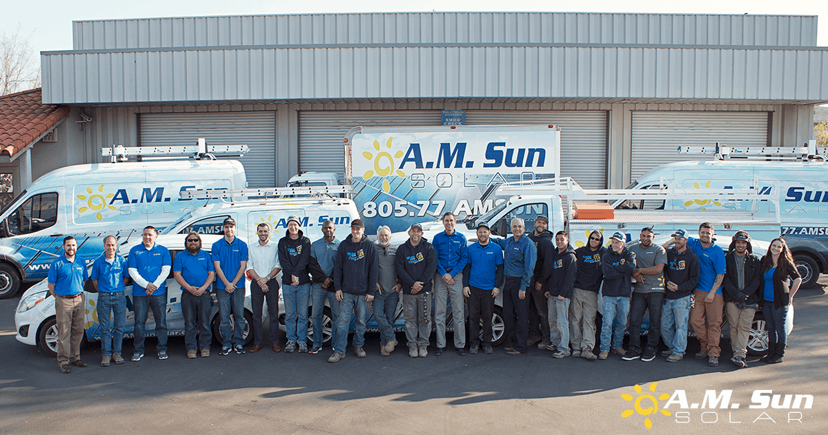 A.M. Sun Solar Is Top Solar Company On Central Coast In 2016